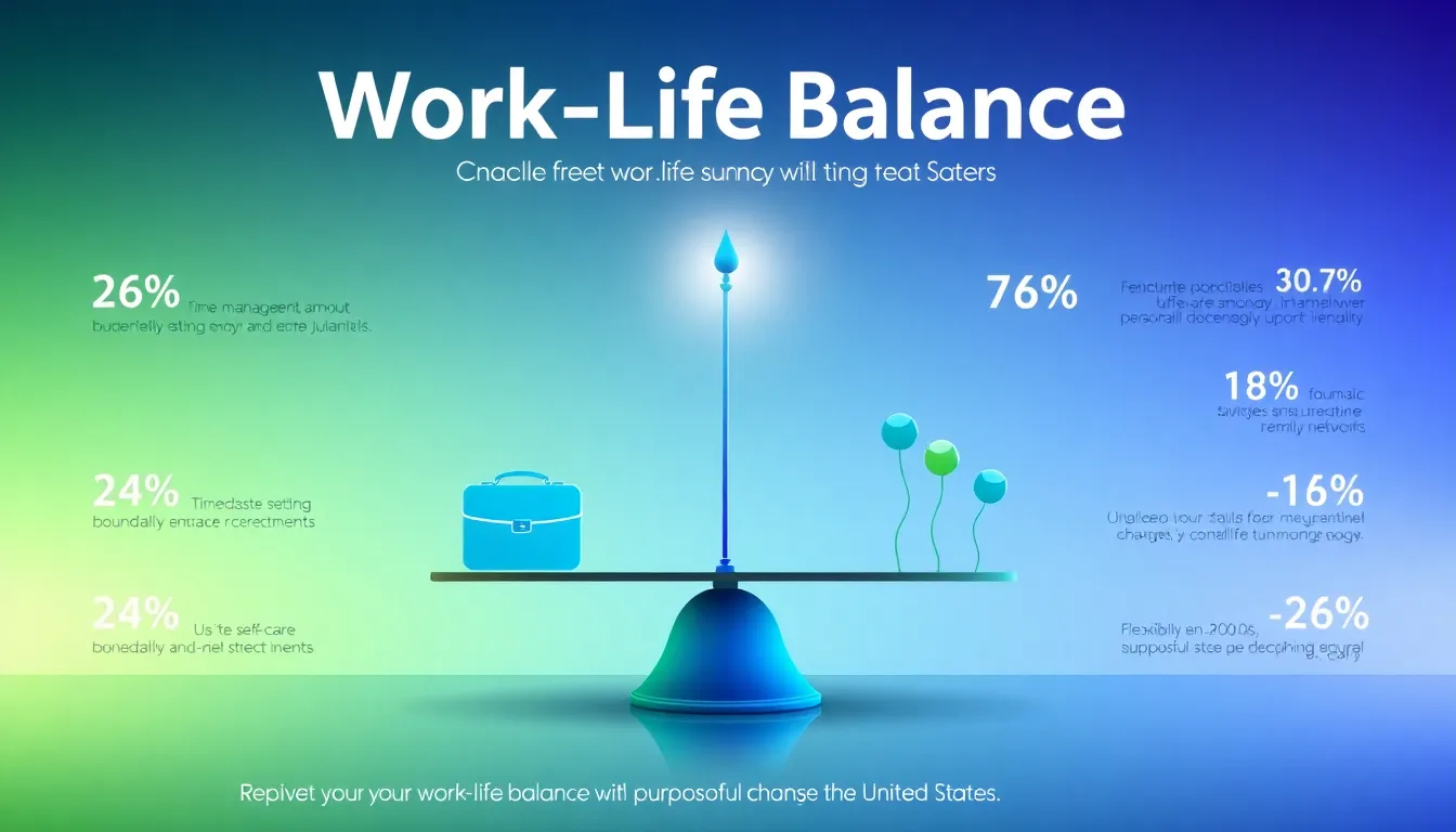 Work Life Balance Infographic: Unlocking the Key to Harmony - Dividend Saga